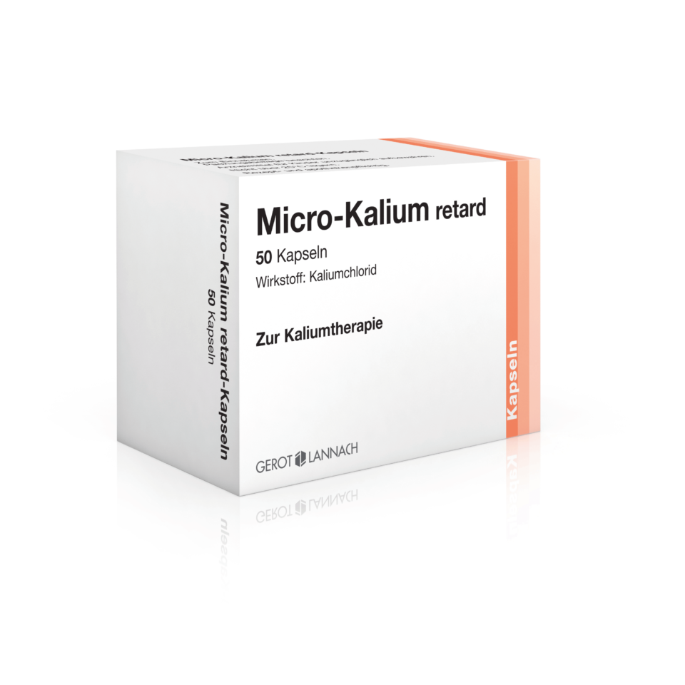 Micro-Kalium retard - Gerot Lannach